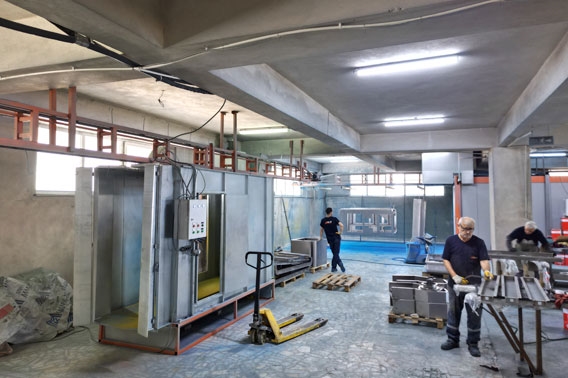 Sls Endüstriyel, ElektroStatik Toz Boya, Statik Toz Boya